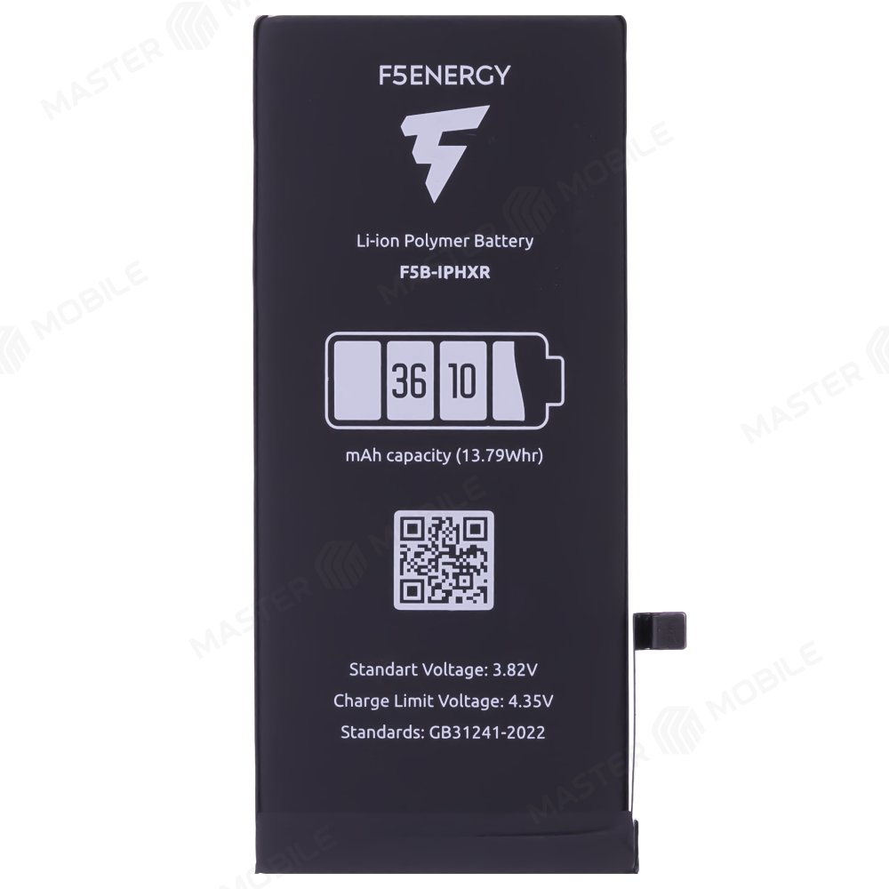 Аккумулятор для Apple iPhone Xr (F5ENERGY) (усиленный) (3690 мАч ...